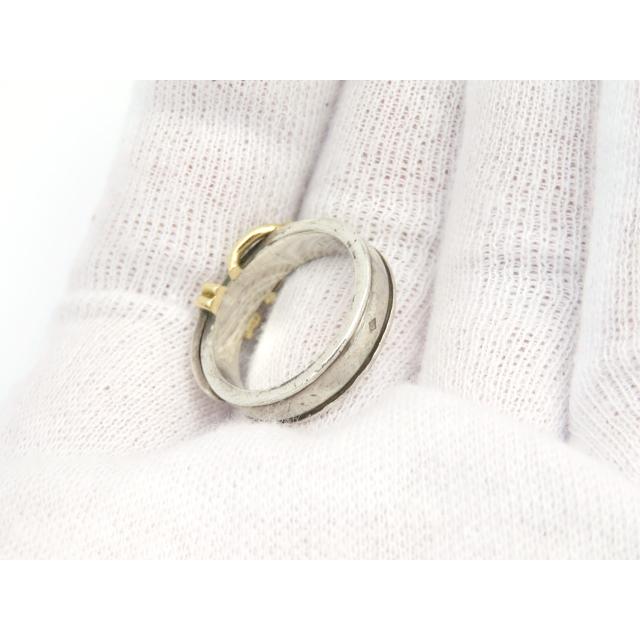 美品 エルメス サンチュール ベルト リング 指輪 コンビ シルバー ゴールド SV K18 YG #49 【A74280】 :A74280:LOOPLAND - 通販 - Yahoo!ショッピング
