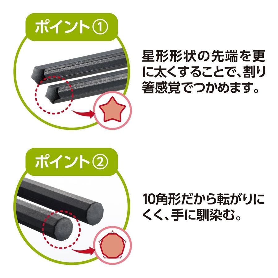 曙産業 10角ぐる麺箸 極太 朱 GM-4052 21cm RHS-S1 : Loop Leaf ループリーフ - 通販 - Yahoo!ショッピング