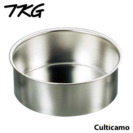 TKG 18-8 総絞り チーズケーキ用デコ 共底深型 18cm デコレーションケーキ型 WDK-02 : Loop Leaf ループリーフ - 通販 - Yahoo!ショッピング