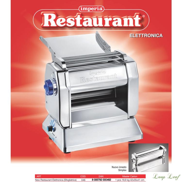 imperia インペリア 電動式 パスタマシーン RBT-220 Ver.2 APS-72 : Loop Leaf ループリーフ - 通販 - Yahoo!ショッピング