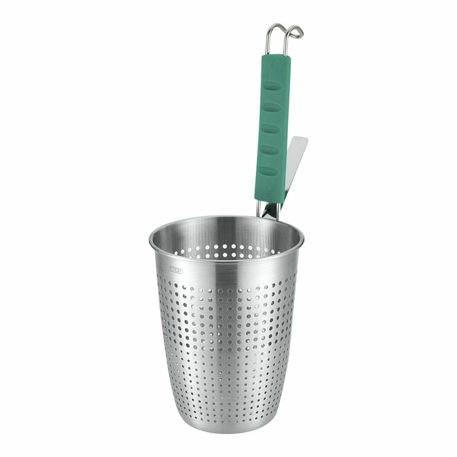 YUKIWA 18-8 シリコンカラーハンドル付 てぼ S グリーン AUD-53 : Loop Leaf ループリーフ - 通販 - Yahoo!ショッピング