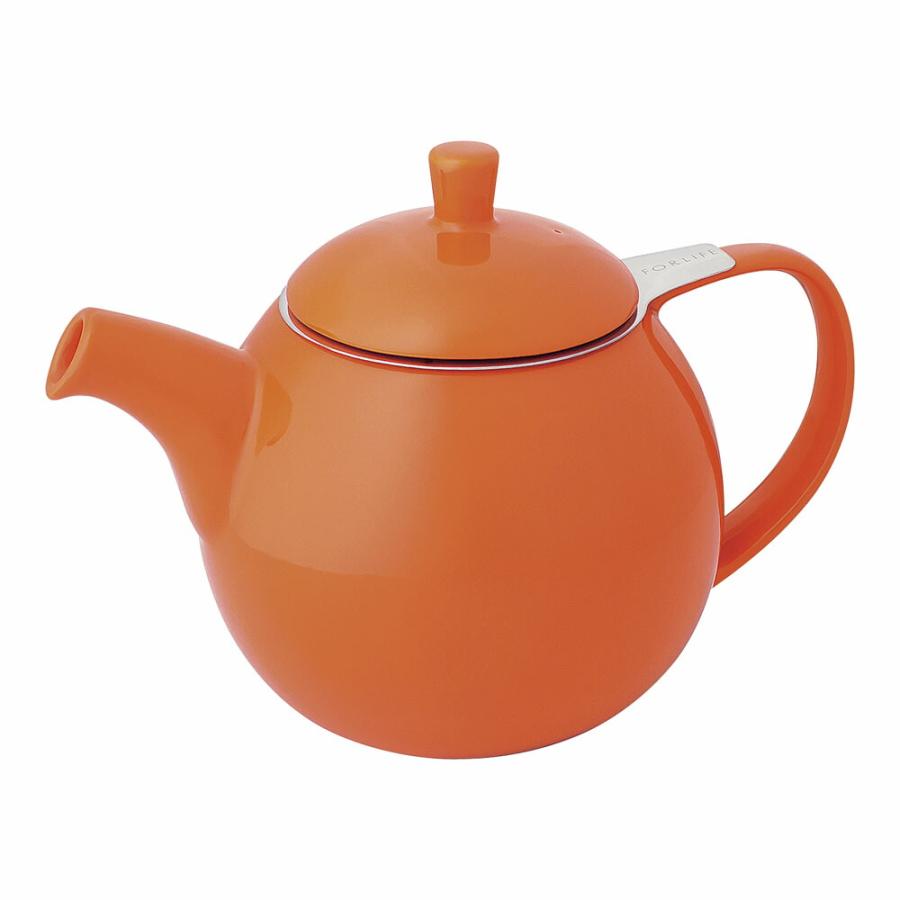 FORLIFE フォーライフ カーヴ ティーポット 387 キャロット 710cc FHC-13 : Loop Leaf ループリーフ - 通販 - Yahoo!ショッピング