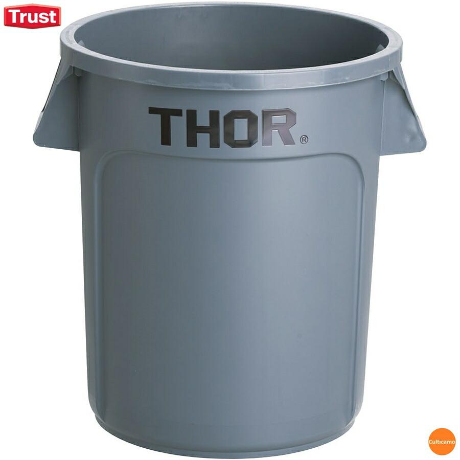 TRUST トラスト ラウンドコンテナ 1010 60L グレー KTL-38 : Loop Leaf ループリーフ - 通販 - Yahoo!ショッピング