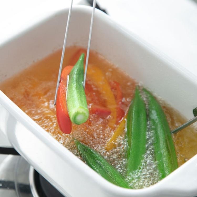 富士ホーロー 角型天ぷら鍋 温度計付き ホワイト TP-20K.W : ns-tp20kw : Loop Leaf ループリーフ - 通販 - Yahoo!ショッピング