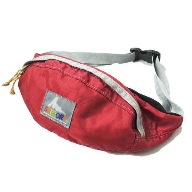 GREGORY グレゴリー アメリカ製 KIDS TAIL RUNNER テールランナー レッド ナイロン ウエストバッグ ボディバッグ カバン g10486 : LOOPヤフーショッピング店 ...