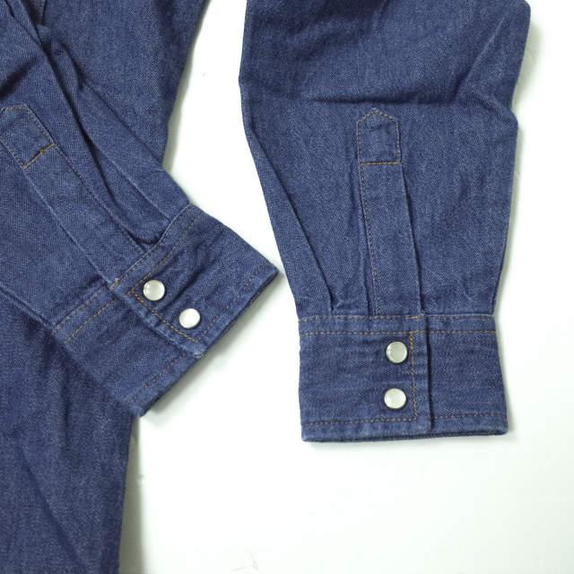 Wrangler ラングラー BOY'S DENIM WESTERN SHIRT ボーイズサイズ Wrangler ラングラー BOY'S DENIM WESTERN SHIRT ボーイズサイズ