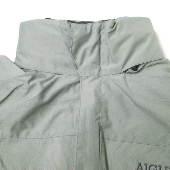 AIGLE エーグル THERMO KIT J ナイロンマウンテンジャケット ＆ フリースジャケット セット 8504-85408/8502-57206 L グレー ブルゾン : LOOP ...