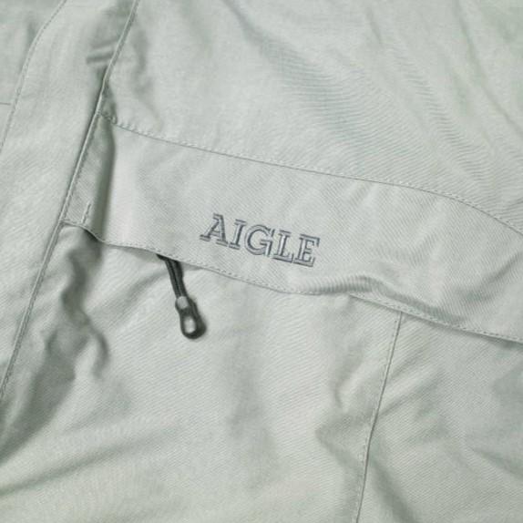 AIGLE エーグル THERMO KIT J ナイロンマウンテンジャケット ＆ フリースジャケット セット 8504-85408/8502-57206 L グレー ブルゾン : LOOP ...