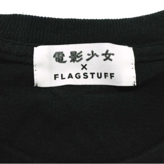 F-LAGSTUF-F x 電影少女 FLAGSTUFF フラグスタッフ 19SS 別注 ビデオガール ロングスリーブTシャツ 19SS-FSxVG-03 XL ブラック 長袖 g18484 ...