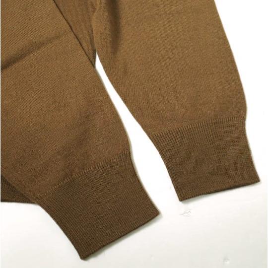 新品 Graphpaper グラフペーパー 21AW High Gauge Crew Neck Knit ハイゲージクルーネックニット GU213-80017B 0 BROWN セーター ...