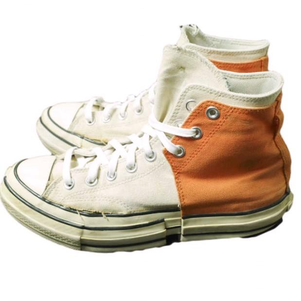 CONVERSE x Feng Chen Wang コンバース フェンチェンワン 別注 2 in-1 Chuck 70 Hi 169840C US8(26.5cm) Persimmon ...
