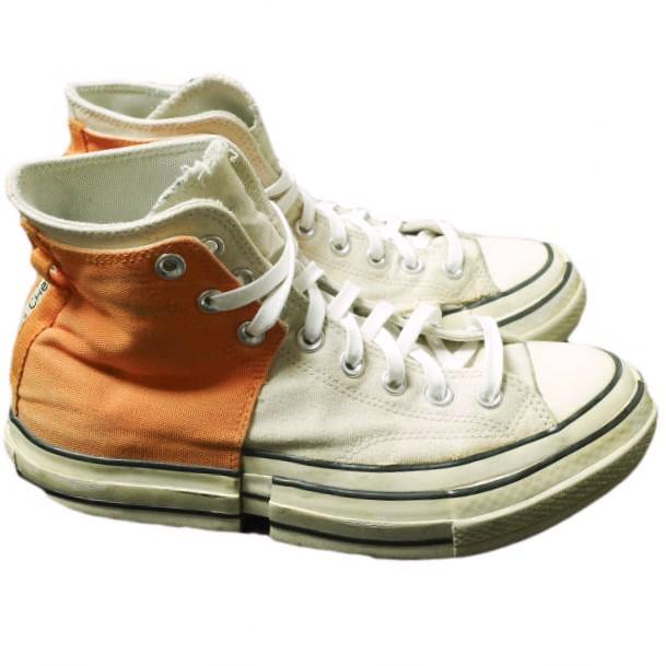 CONVERSE x Feng Chen Wang コンバース フェンチェンワン 別注 2 in-1 Chuck 70 Hi 169840C US8(26.5cm) Persimmon ...