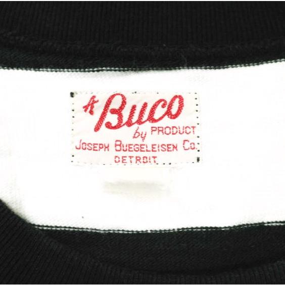 BUCO ブコ リアルマッコイズ 日本製 STRIPE TEE S/S ワイドボーダーTシャツ XL BLACK/WHITE 半袖 トップス g20492 : LOOPヤフーショッピング店 ...