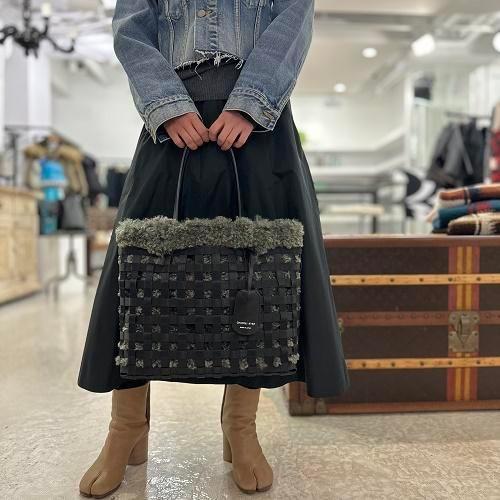 新品 HYKE x CHACOLI ハイク チャコリ 別注 日本製 BASKET MEDIUM SIZE バスケット 19285 OLIVE DRAB 定価82,500円 トートバッグ カバン 新品 HYKE x CHACOLI ハイク チャコリ 別注 日本製 BASKET MEDIUM SIZE