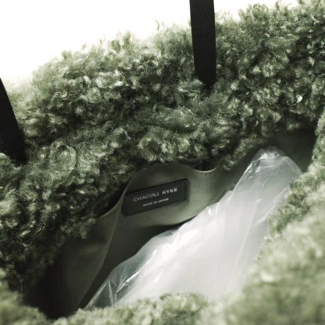 新品 HYKE x CHACOLI ハイク チャコリ 別注 日本製 BASKET MEDIUM SIZE