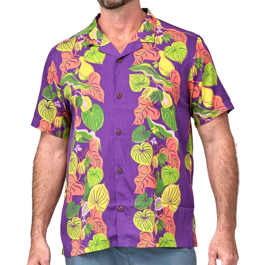 PATAGONIA パタゴニア 23SS Men’s La’au Pataloha Shirt ? CANOE PLANTS メンズ・ラアウ・パタロハ・シャツ 52552 M ...