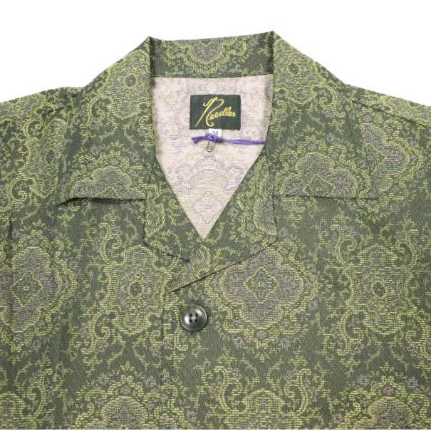新品 Needles ニードルス 23SS 日本製 Cabana Shirt - C/PE Arabesque