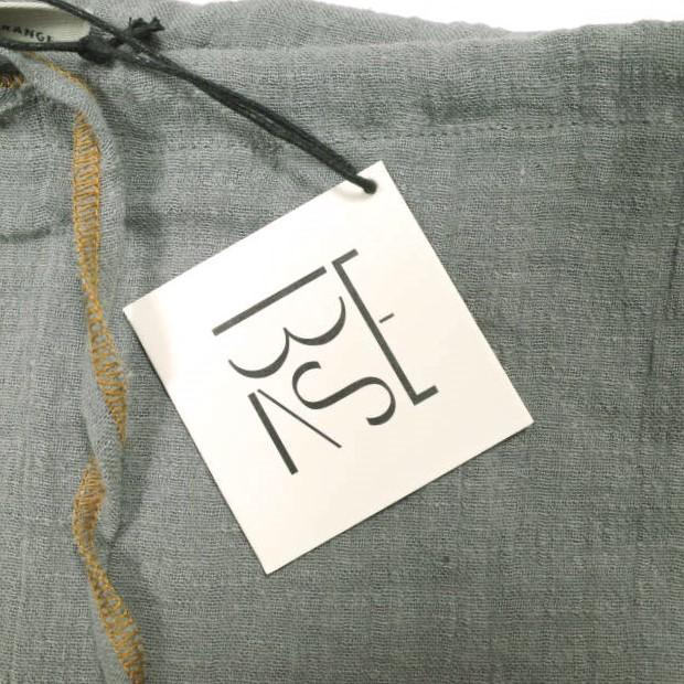 新品 BASERANGE ベースレンジ 25SS MAX SKIRT - Crinkle Linen