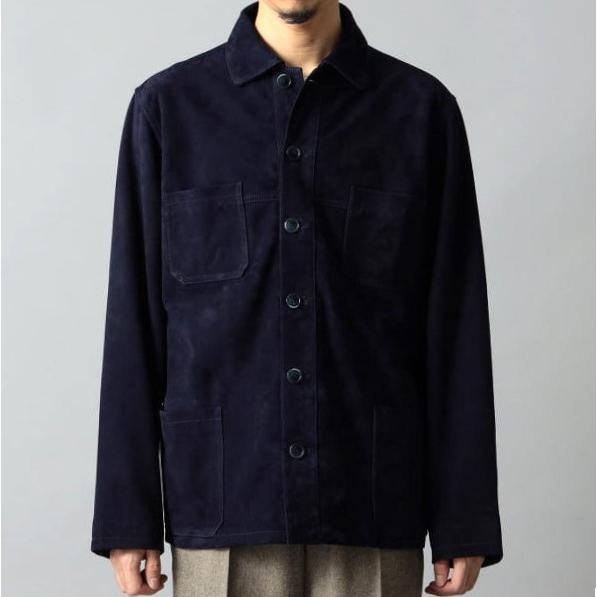 QUATTROCCHI クアトロッキ イタリア製 ゴートスエードカバーオール 23