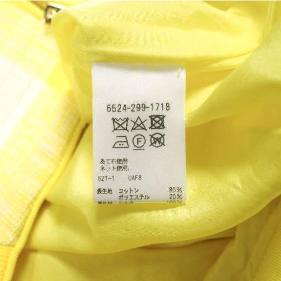 Drawer ドゥロワー 23SS 日本製 バックスリット ブロックチェック