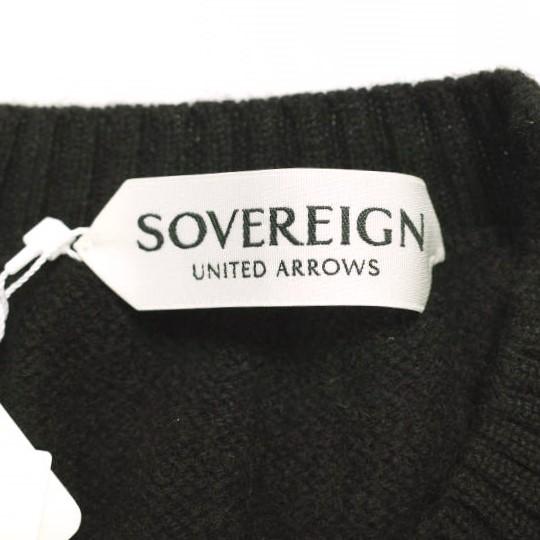 新品 SOVEREIGN ソブリン スコットランド製 Crew Neck Sweater ウール