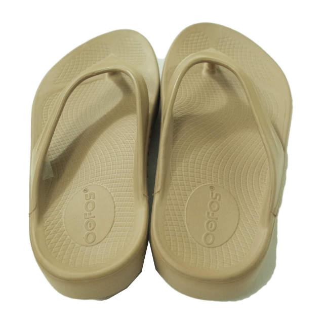 OOFOS ウーフォス OOlala リカバリーサンダル W6(23cm) ベージュ トング ビーチ シューズ g7468 :g7468:LOOPヤフーショッピング店 - 通販 - Yahoo ...
