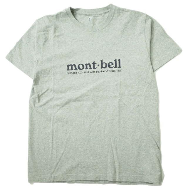 mont-bell モンベル LOGO TEE ロゴプリントTシャツ M グレー 半袖 トップス g7542 :g7542:LOOPヤフーショッピング店 - 通販 - Yahoo!ショッピング