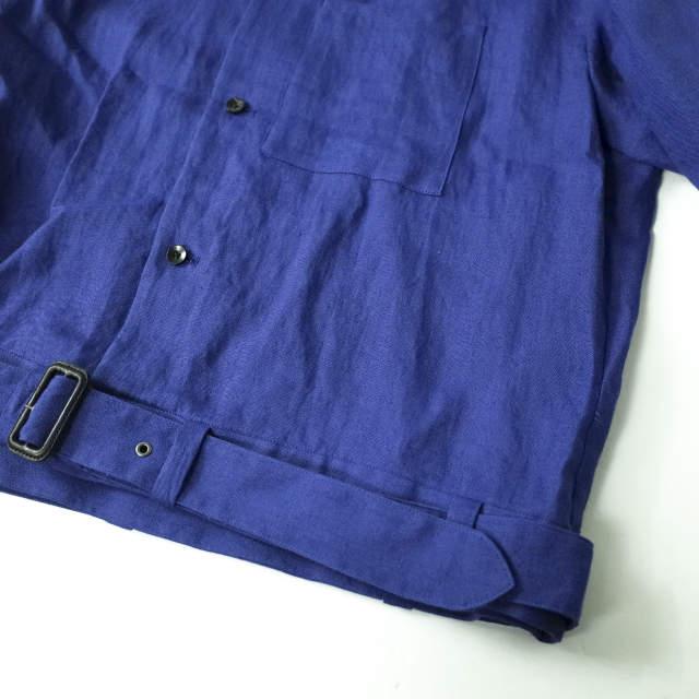 新品 ETHOSENS エトセンス 20SS 日本製 RIDERS LINEN SHIRT 新品 ETHOSENS エトセンス 20SS 日本製 RIDERS LINEN SHIRT