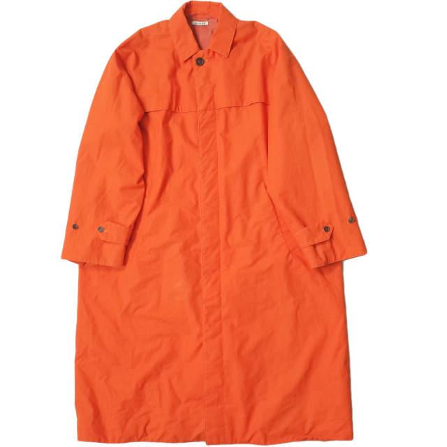 AURALEE オーラリー 日本製 HIGH COUNT CLOTH BATTING LONG COAT AURALEE オーラリー 日本製 HIGH COUNT CLOTH BATTING LONG COAT