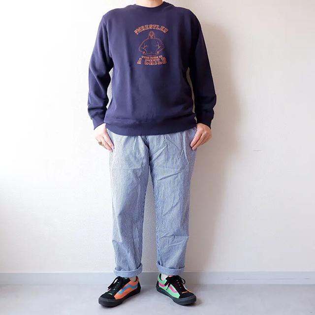 BRU NA BOINNE ブルーナボイン 21AW 日本製 子煩悩レスラー BRU NA BOINNE ブルーナボイン 21AW 日本製 子煩悩レスラー