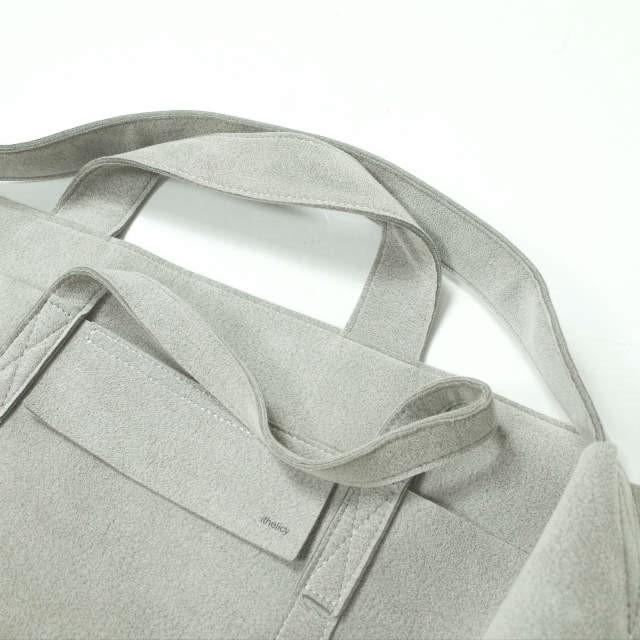 ithelicy イザリシー MAC TO-TO マイクロファイバースエード 2WAYトートバッグ ブラック ショルダー カバン g8266 ...