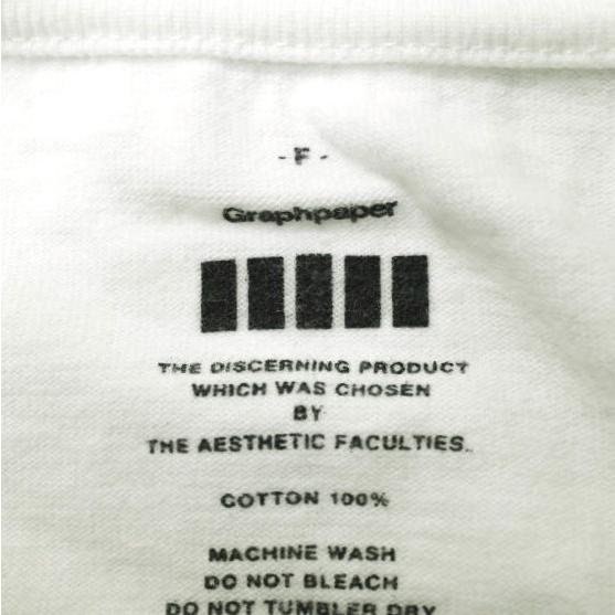 Graphpaper x FUTUR グラフペーパー フューチャー 別注 日本製 FGP V2 オーバーサイズグラフィックTシャツ Free ホワイト 半袖 丸胴 g8585 : LOOP ...
