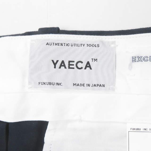 YAECA ヤエカ 日本製 Chino Cloth Pants Piped Stem チノクロスパンツ 17652 30 ネイビー ボトムス j3579 : LOOPヤフーショッピング店 ...