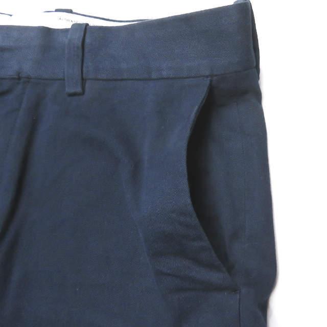 YAECA ヤエカ 日本製 Chino Cloth Pants Piped Stem チノクロスパンツ 17652 30 ネイビー ボトムス j3579 : LOOPヤフーショッピング店 ...