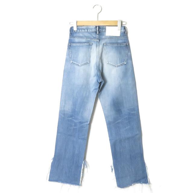 セルリ CELERI 18SS 日本製 Side Slit Denim サイドスリットデニム 18030500302110 38 インディゴ パンツ カットオフ Deuxieme Classe ...