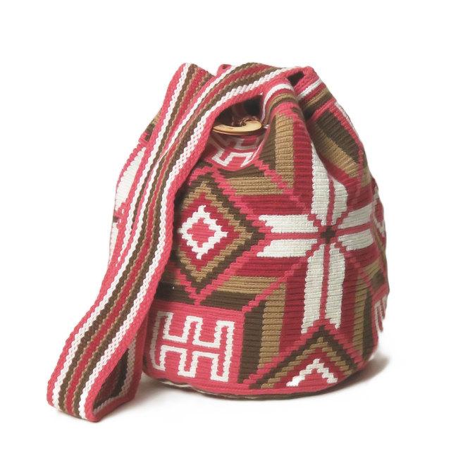ワユータヤ WAYUU TAYA SUSU BAG エスニックバケットバッグ マルチカラー 民族 ショルダー ハンドメイド カバン ...