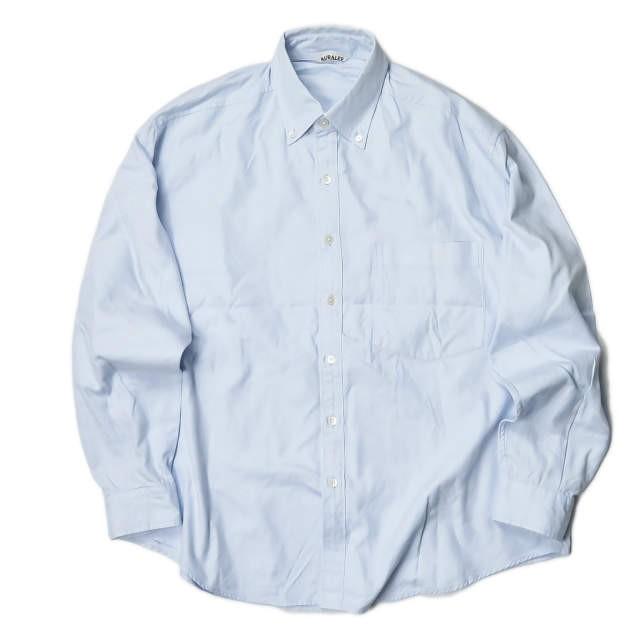 オーラリー AURALEE 18AW 日本製 FINX SHUTTLE OX BD SHIRTS オーラリー AURALEE 18AW 日本製 FINX SHUTTLE OX BD SHIRTS