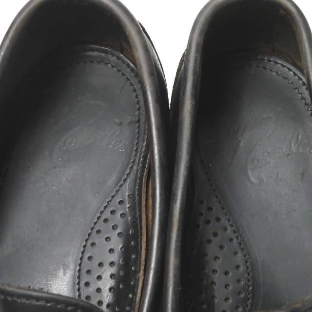 ニードルス Needles アメリカ製 Bit Moccasin ビットモカシン US7.5D(25.5cm) ブラック レザー ビット ...