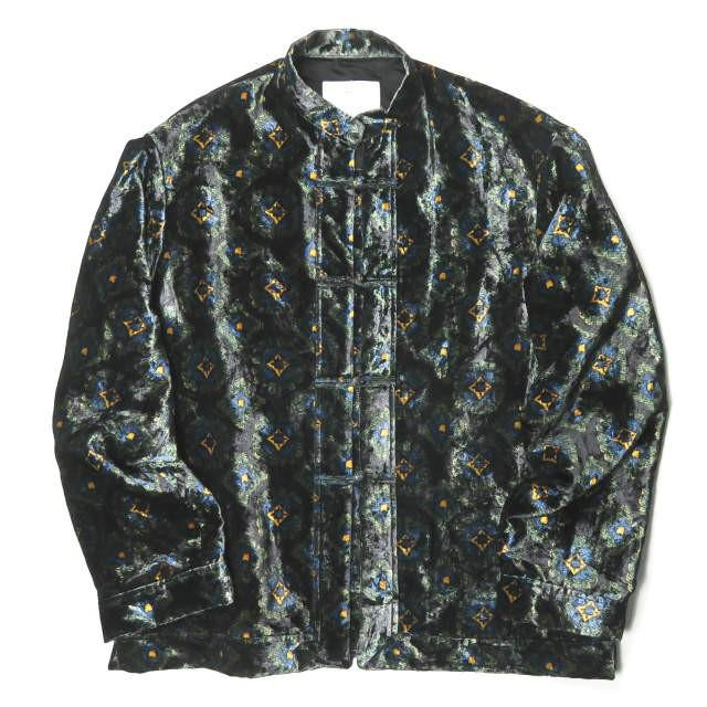 トーガビリリース TOGA VIRILIS 19AW 日本製 VELVET PRINT SHIRT トーガビリリース TOGA VIRILIS 19AW 日本製 VELVET PRINT SHIRT