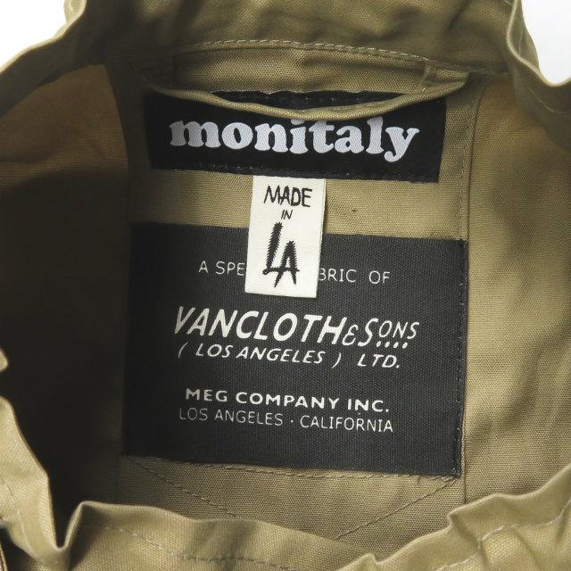 モニタリー MONITALY 20SS アメリカ製 Military Smock Shirt モニタリー MONITALY 20SS アメリカ製 Military Smock Shirt