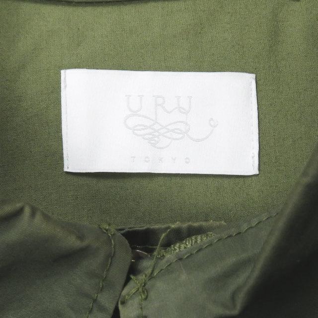 URU ウル 16SS 日本製 M-65 Military Jacket カットオフショート URU ウル 16SS 日本製 M-65 Military Jacket カットオフショート
