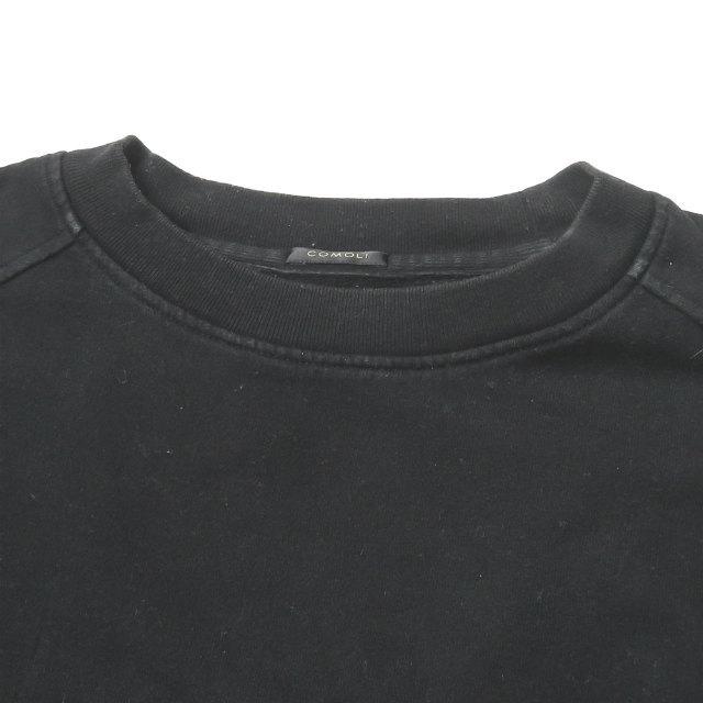 コモリ COMOLI 17AW 日本製 インレイ起毛長袖クルー L03-05003 3 コモリ COMOLI 17AW 日本製 インレイ起毛長袖クルー L03-05003 3
