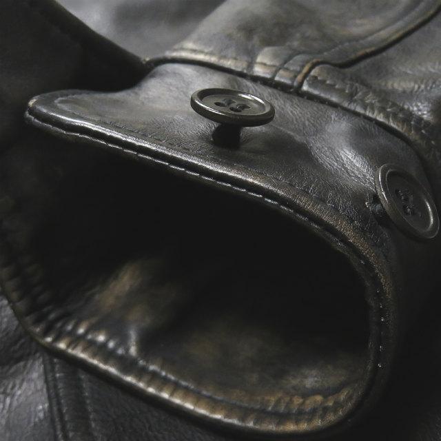 ダブルアールエル RRL Leather Car Coat レザーカーコート S ダブルアールエル RRL Leather Car Coat レザーカーコート S