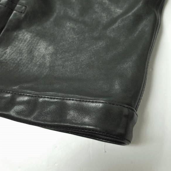 新品 ISAMU KATAYAMA BACKLASH バックラッシュ 22SS 5着限定 1st ポーランドホース レザートラッカージャケット 1978-01 M BLACK mc68158 ...