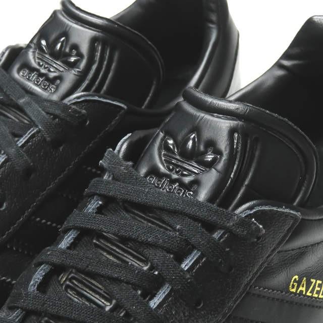 アディダス オリジナルス adidas Originals GAZELLE ガゼル BB5497 US8.5(26.5cm) ブラック ガッツ ...