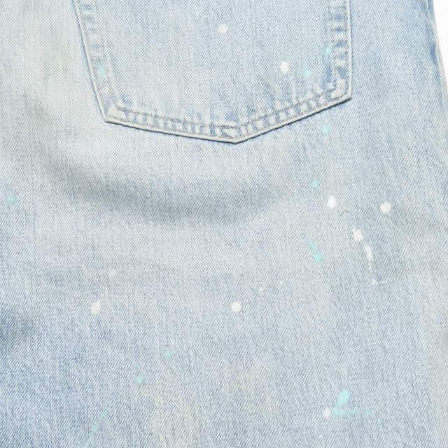 アンユーズド UNUSED 17AW 日本製 Painted Denim Pants ペイント アンユーズド UNUSED 17AW 日本製 Painted Denim Pants ペイント