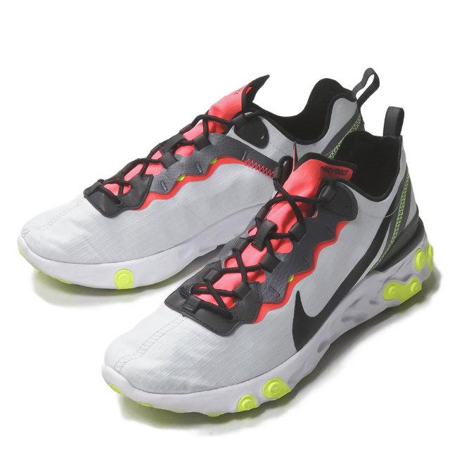 ナイキ NIKE REACT ELEMENT 55 SE リアクトエレメント BV1507-003 US8.5(26.5cm) グレー スニーカー シューズ : LOOPヤフーショッピング店 ...
