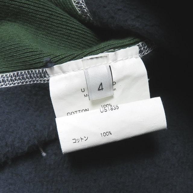 アンユーズド UNUSED 20AW 日本製 2tone Sweat Hoodie 2トーン アンユーズド UNUSED 20AW 日本製 2tone Sweat Hoodie 2トーン