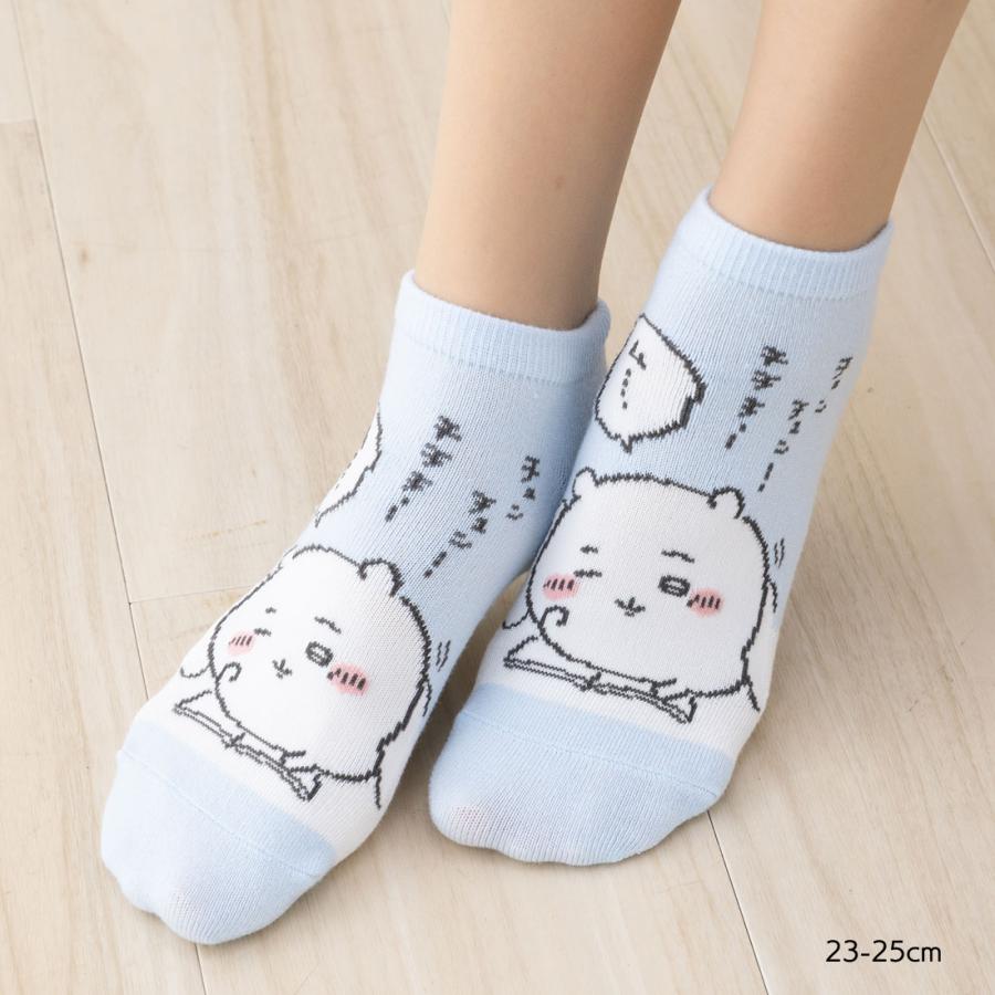オカモト (ちいかわ)ちいかわ 寝起き スニーカー丈ソックス 23 オカモト (ちいかわ)ちいかわ 寝起き スニーカー丈ソックス 23