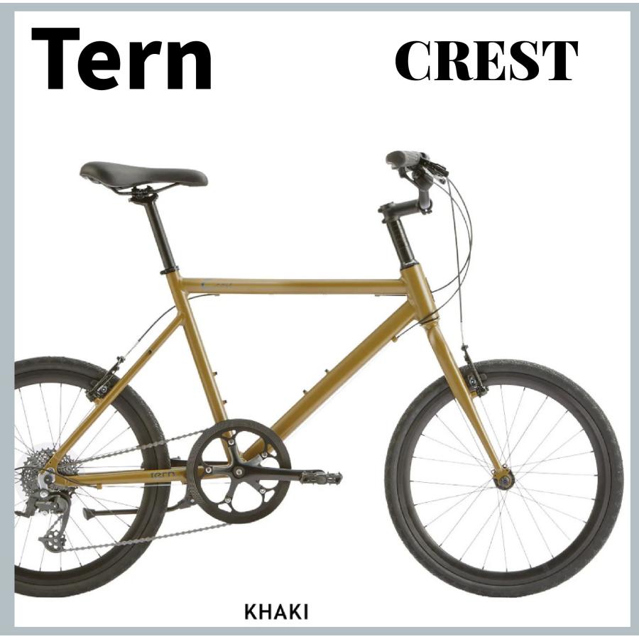 tern Tern：2025 ROJIBIKE CREST ロジバイク クレスト ミニベロ ミニチャリ 小径車 : Lost&Found Bicycles Yahoo!店 - 通販 ...